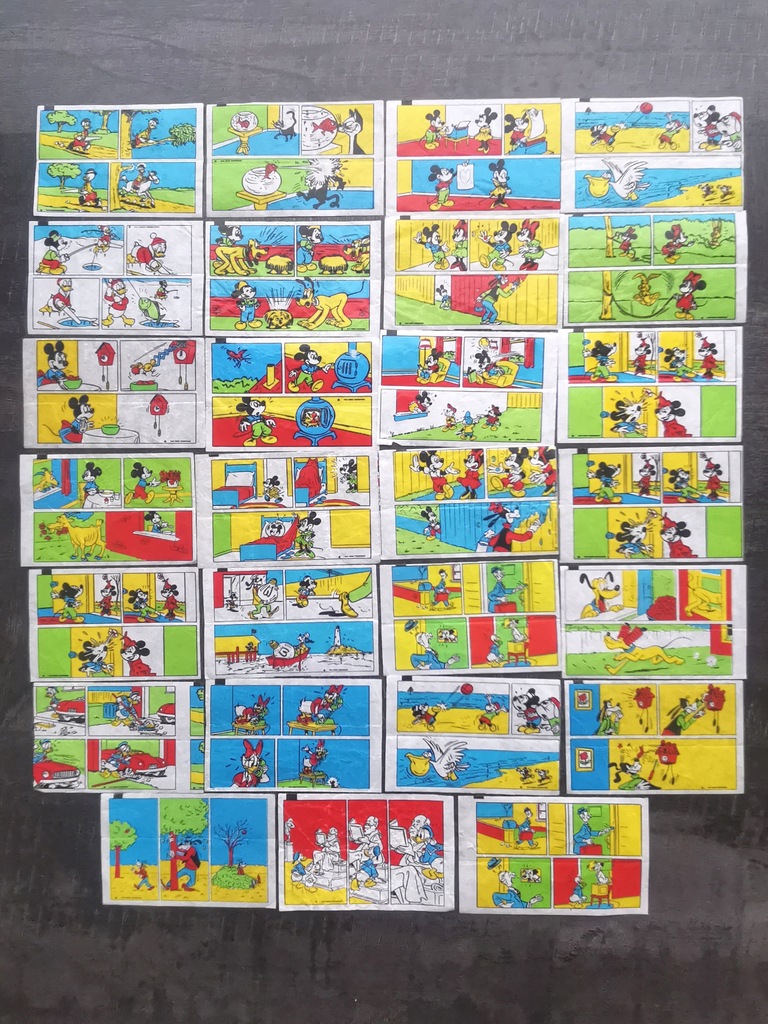 Guma DONALD historyjka HISTORYJKI obrazki 27 szt. - 13585780559 ...