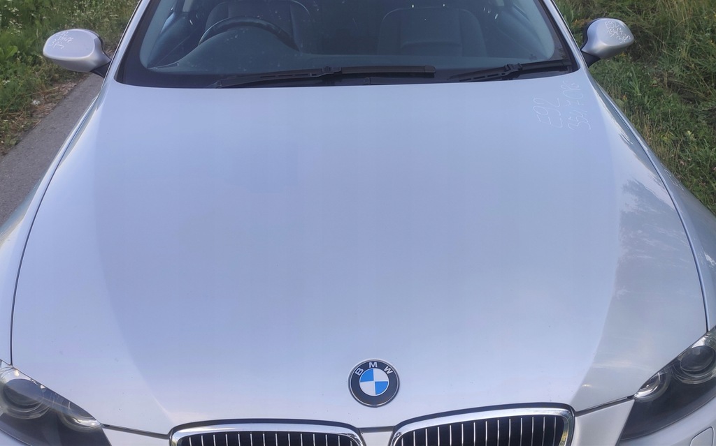 MASKA BMW E92 E93 354 TITANSILBER ORYGINAŁ LAKIER - 11181811723 ...