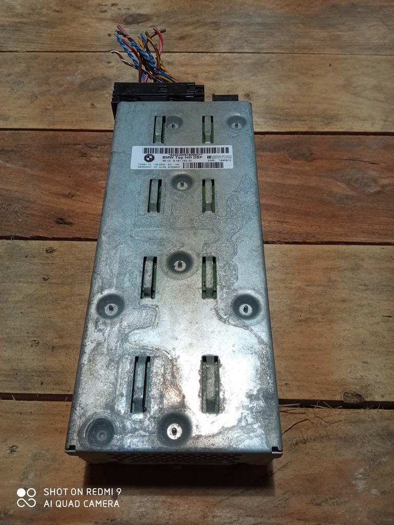 BMW E90 E60 WZMACNIACZ TOP HIFI LOGIC 7 9181743 - 11705415132 ...