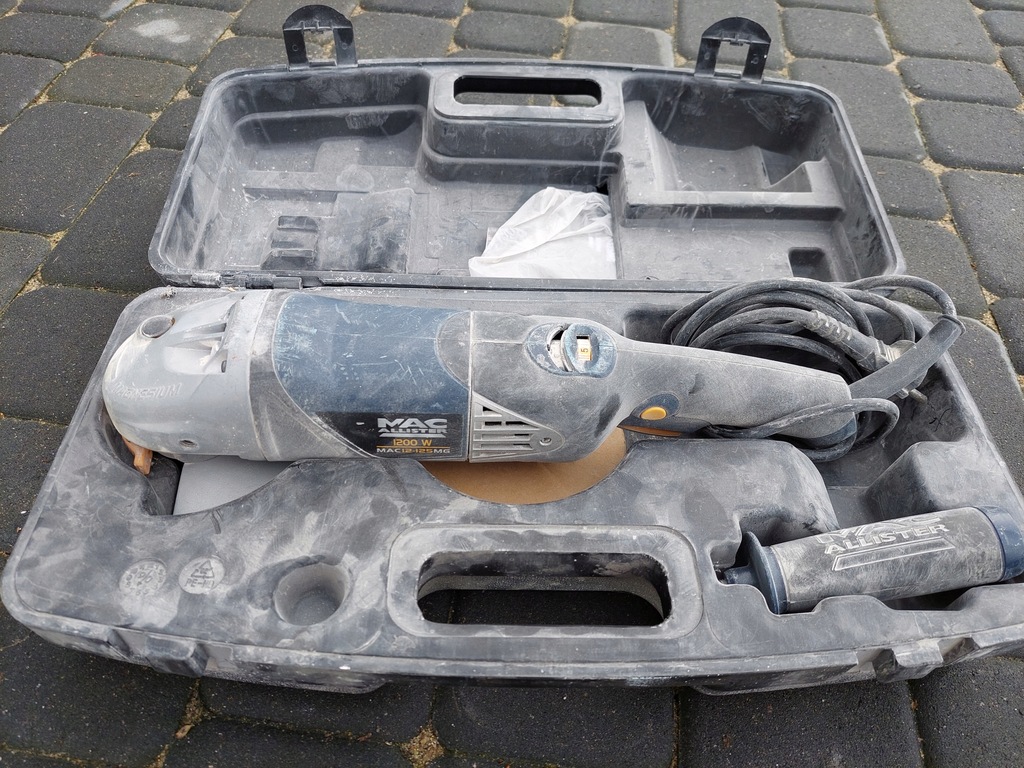 Szlifierka Macallister 1200W - 12784106071 - oficjalne archiwum Allegro