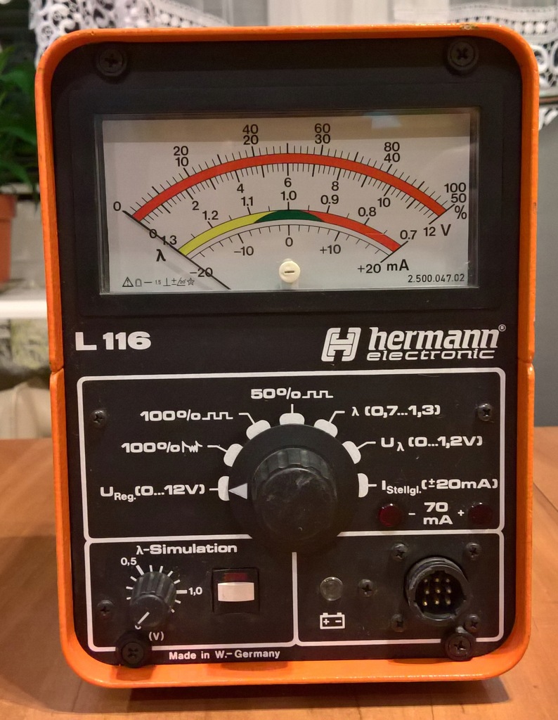 Tester sondy Lambda Hermann L116 - 8170637547 - oficjalne archiwum Allegro