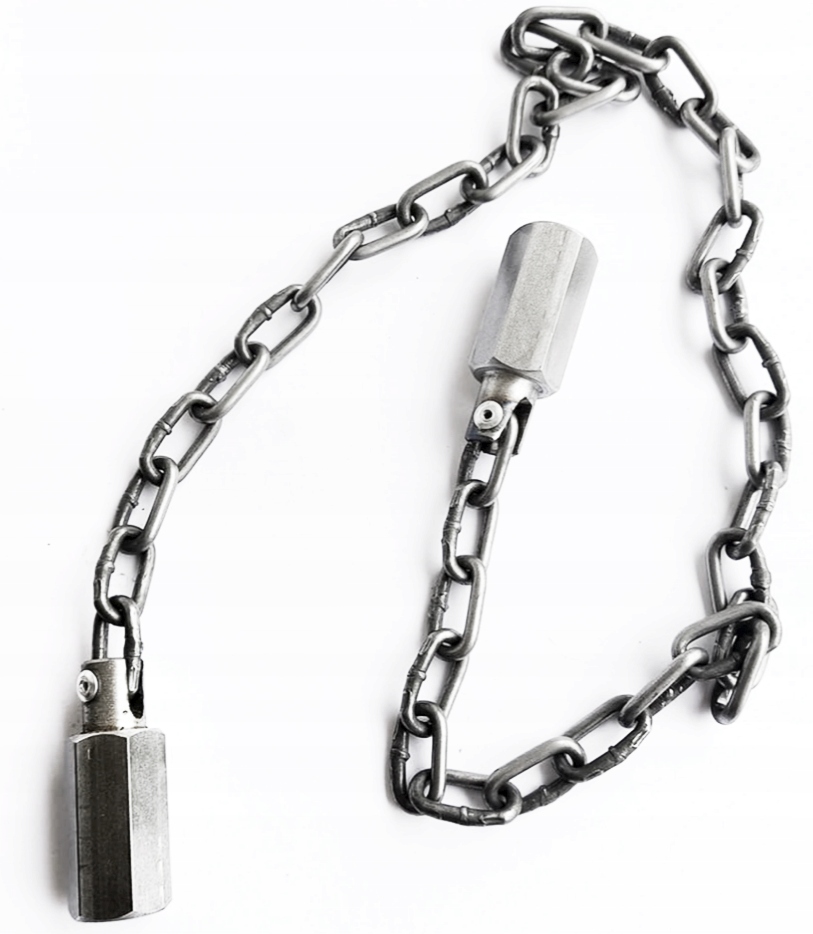 Sześciokątne kusari fundo / manriki gusari solidne - 10907484485 ...