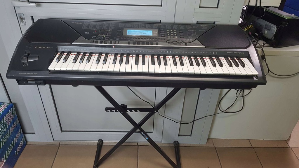 KEYBORD CASIO CTK-811EX STOJAK FUTERAŁ - 11302607504 - oficjalne ...