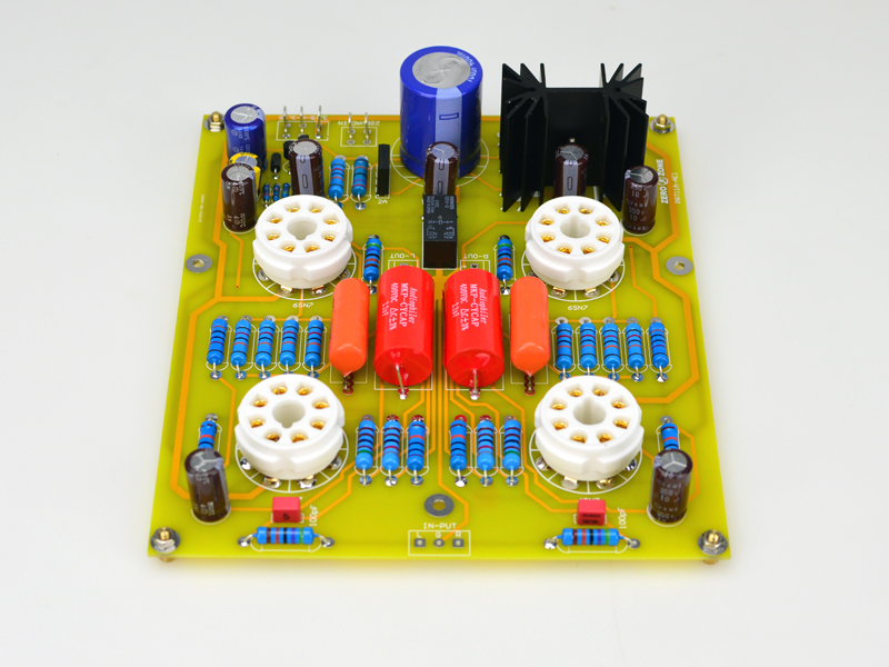 Hifi PRT-11A 6N8P(6SN7) Tube preamplifier board/ k - 13922744679 - oficjalne archiwum Allegro
