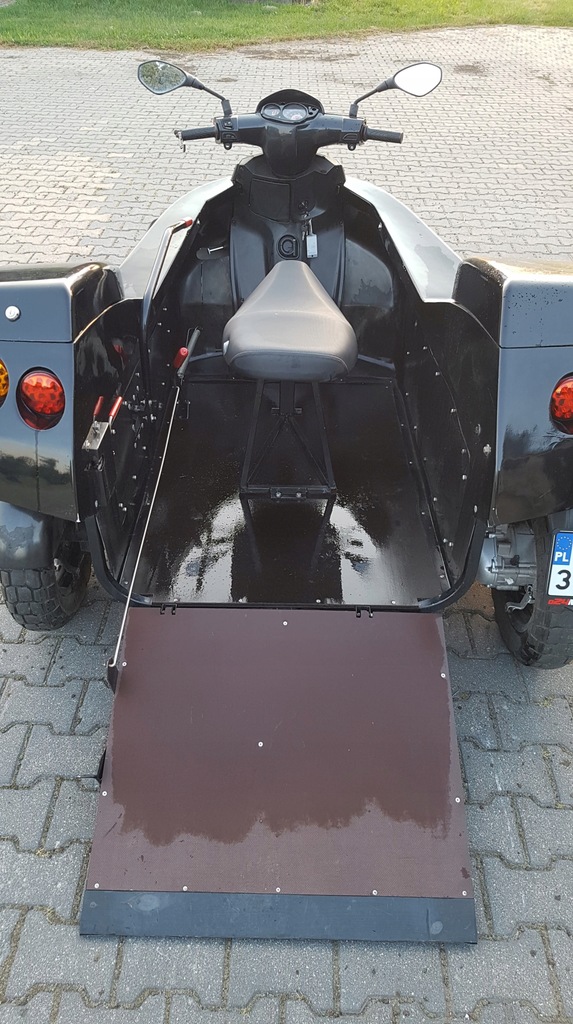 Skuter inwalidzki Nippi Car 125 kat. B spalinowy - 9268903232 ...