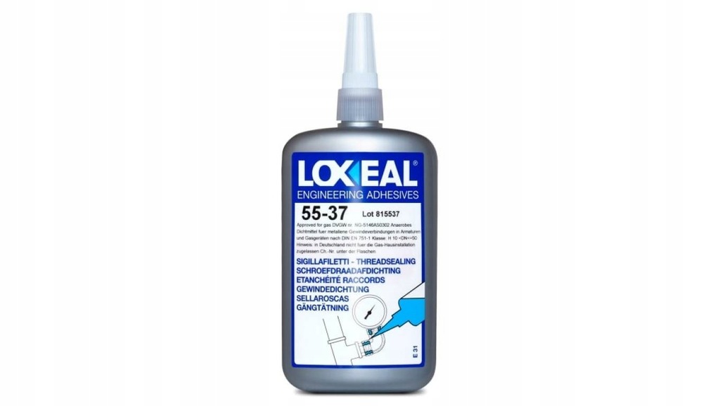 LOXEAL KLEJ ANAEROBOWY 55-37 250 ML - 13166272175 - oficjalne archiwum Allegro