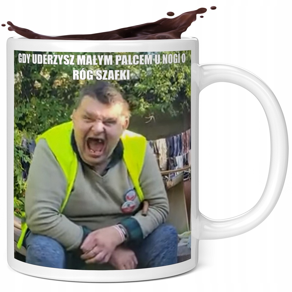 KUBEK Śmieszny Prezent KONONOWICZ MAJOR MEM WZORY - 12964683066 ...