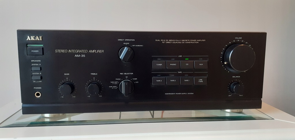 Wzmacniacz Akai AM-35 - 12828051060 - oficjalne archiwum Allegro