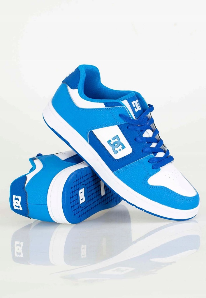 Buty DC Shoes Manteca 4M Shoe ADYS100765 XBBW biało niebieskie ...