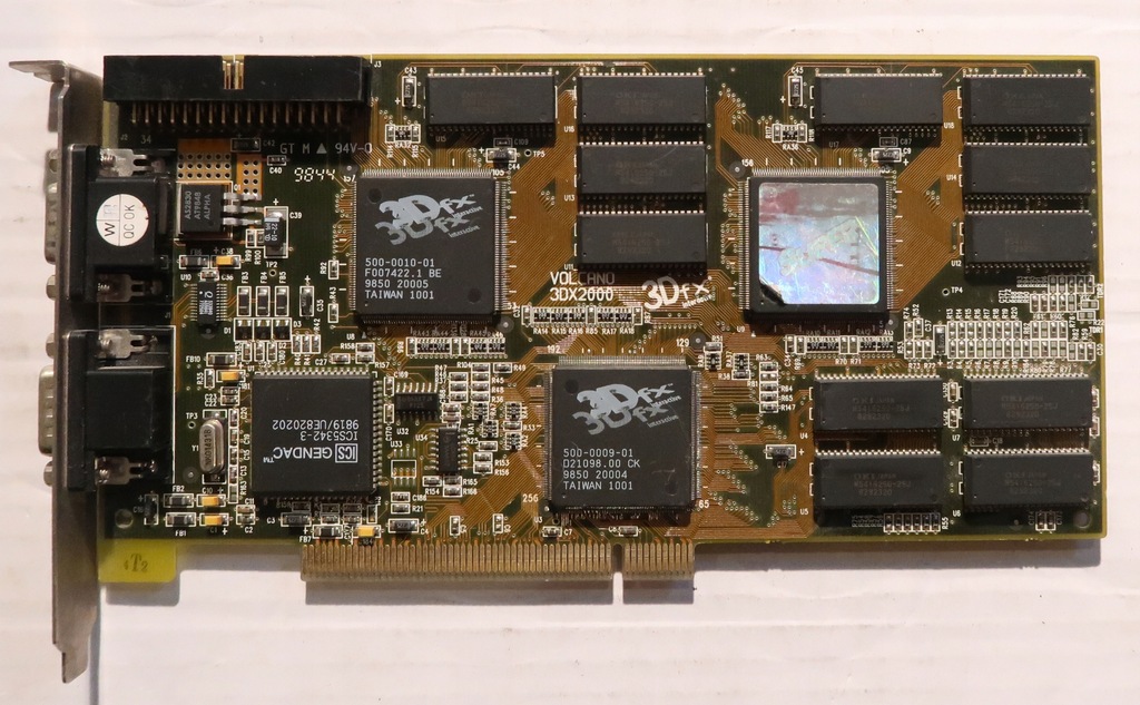Akcelerator 3D 3dfx VooDoo II 12MB VOLCANO 3DX2000 - 13125247795 ...
