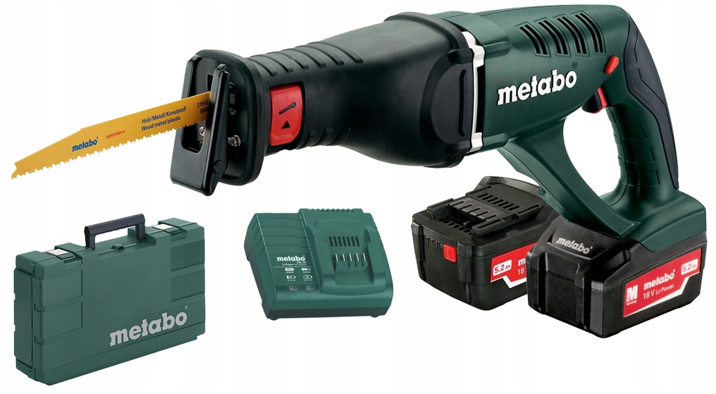 METABO ASE 18 LTX piła szablasta 18V 5,2Ah - 8425631941 - oficjalne ...