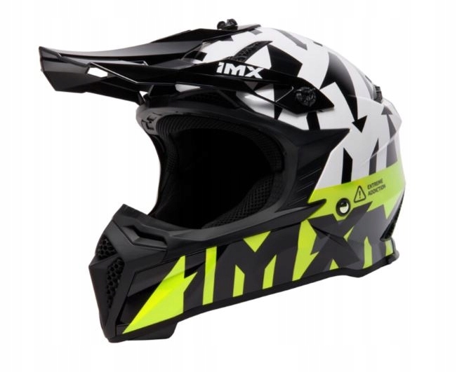 KASK IMX FMX-01 JUNIOR BLACK/WHITE/FLO YELLOW/GREY (YM) - 16355180538 ...