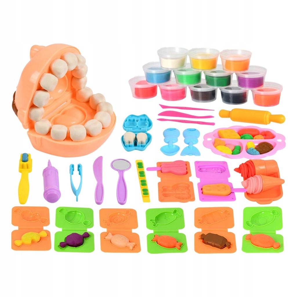 Modeling Clay Toy Colored Modeling Compound Model - 12987057438 ...