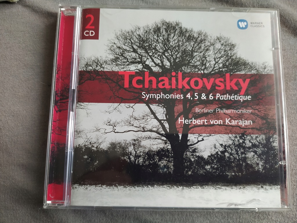 Tchaikovsky Symphonies 4,5 & 6 Pathetique Karajan - 14256324996 - oficjalne archiwum Allegro