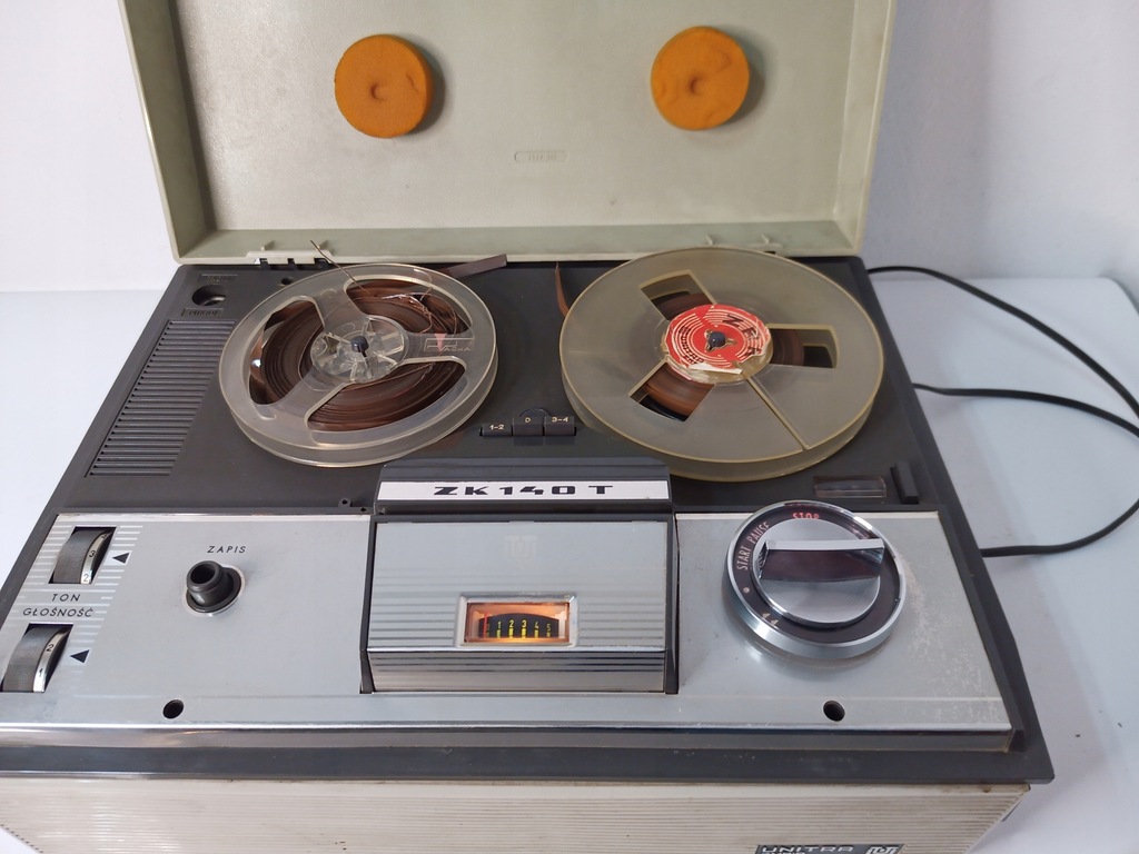 Magnetofon szpulowy ZMPiR Unitra ZK 140 T - 13160649567 - oficjalne ...