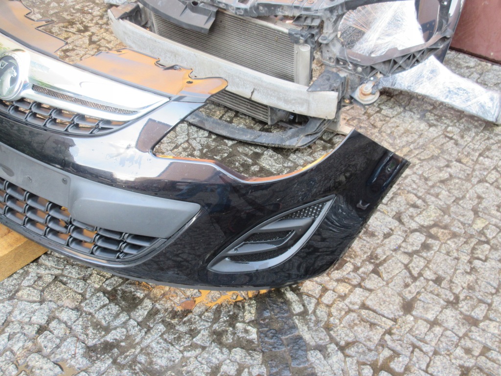 Opel Corsa D lift przód zderzak maska pas demontaż - 8347108531 ...