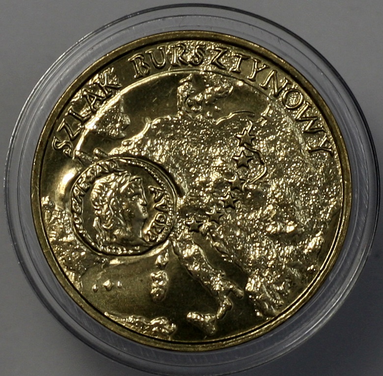 2 zł złote 2001 SZLAK BURSZTYNOWY - 12862888478 - oficjalne archiwum Allegro