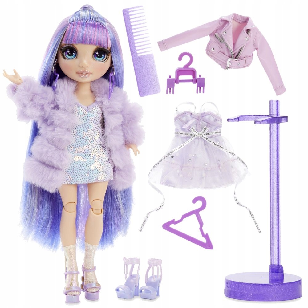 Rainbow High lalka Violet Willow - 11451714645 - oficjalne archiwum Allegro