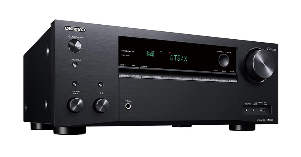 AMPLITUNER ONKYO TX-NR686 7.2 BT WIFI BLACK HIT! - 11552367629 - oficjalne archiwum Allegro