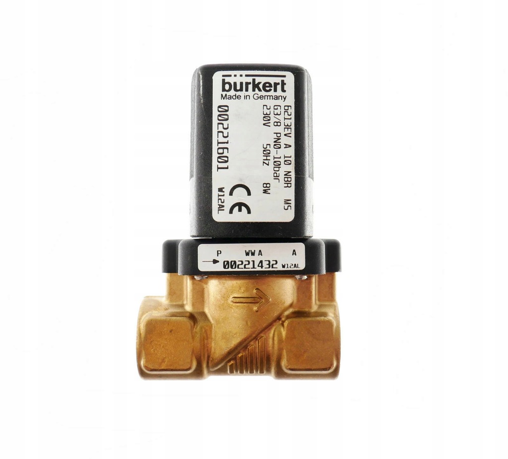 BURKERT 6213EV A 10 NBR MS 00221601 ! NOWY ! - 11153396333 - oficjalne ...
