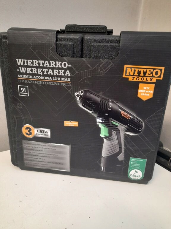 WKRĘTARKA NITEO TOOLS 12V - 11082664231 - oficjalne archiwum Allegro