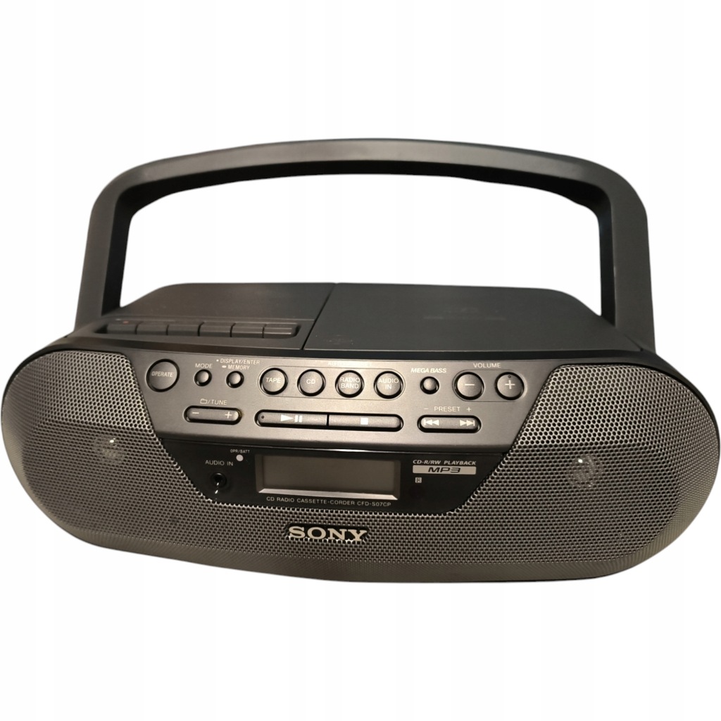 Radiomagnetofon Sony CFD-S07CP z CD i MP3 – AUKCJA BCM - 17025618298 ...