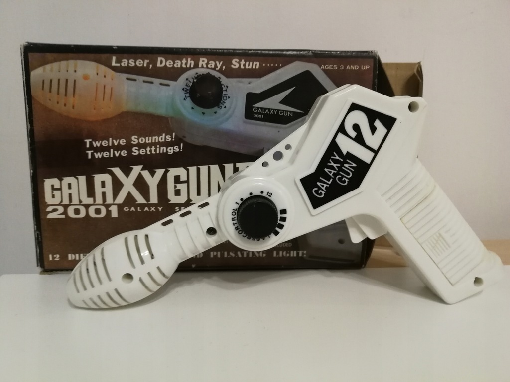 GALAXY GUN PISTOLET LATA 70/80 VINTAGE STAN BDB - 11535665781 ...
