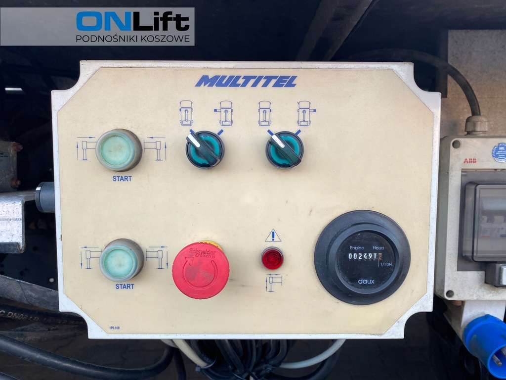 Podnośnik koszowy, zwyżka- MULTITEL MJ201- ONLift - 11925955037 ...