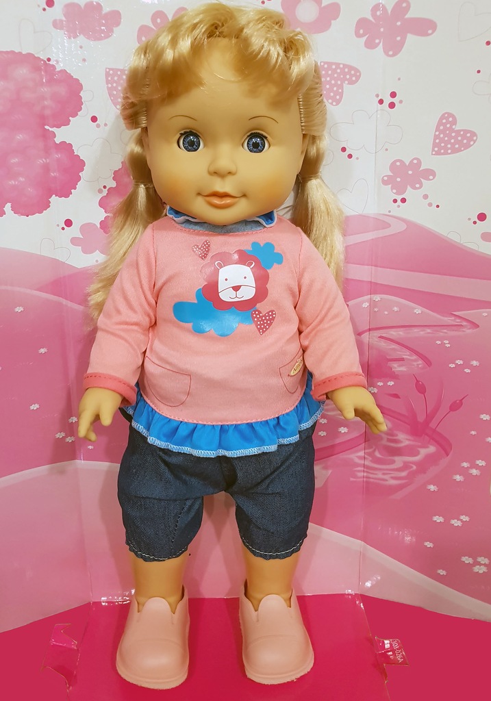 Duża Interaktywna chodząca Lalka Amelka chodzi mów - 7051308293 ...