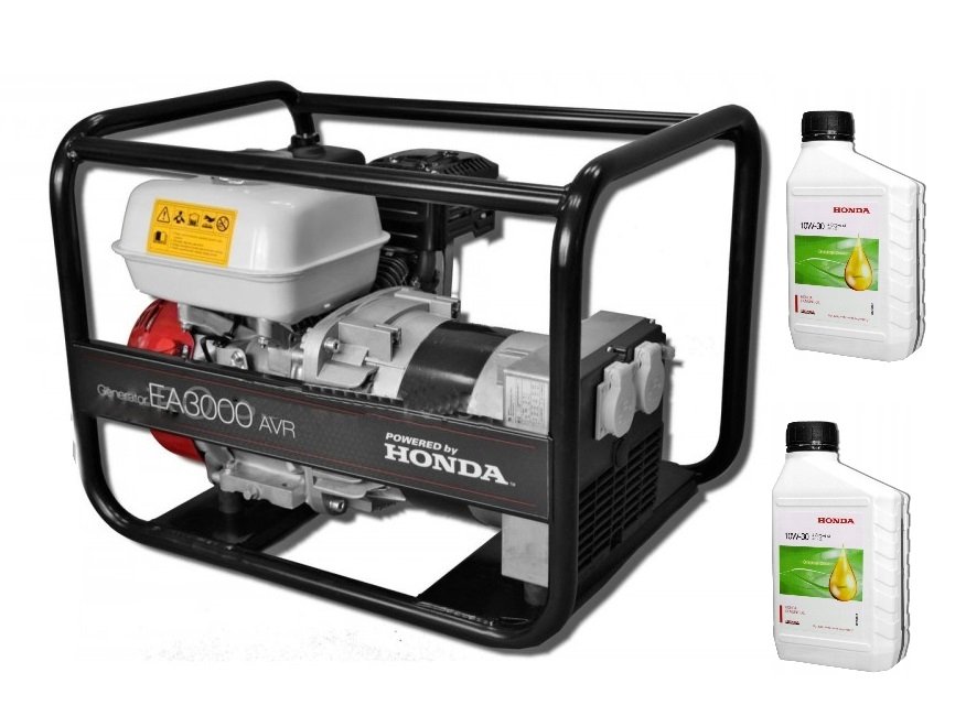 Agregat prądotwórczy Honda EA3000N2 AVR 3,0KW 2xOl - 12721465329 - oficjalne archiwum Allegro