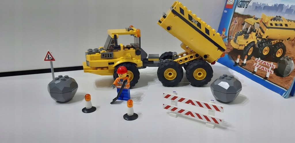 LEGO CITY 7631 Wywrotka *budowa *100% - 11602600589 - oficjalne ...