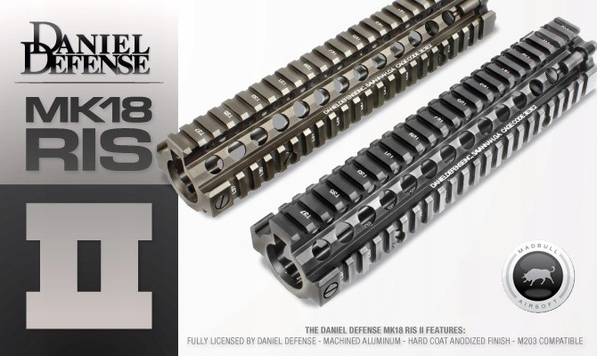 Купить Madbull - Daniel Defense Lite Rail Mk18 RIS II 9,5: отзывы, фото ...