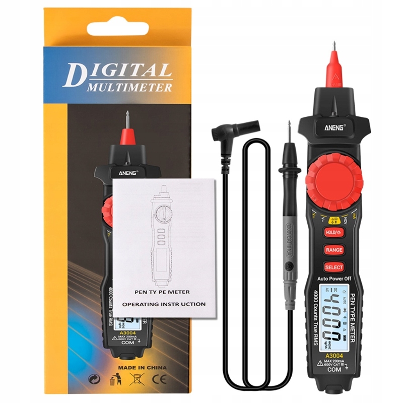 PROFESJONALNY MIERNIK CYFROWY MULTIMETR PRĄDU - 10910619740 - oficjalne ...