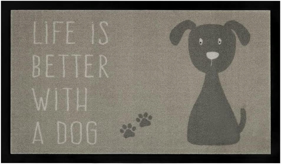 Hanse Home Wycieraczka gotowa 45 x 75 cm Life is Better with a Dog F201 - 15265136366 ...