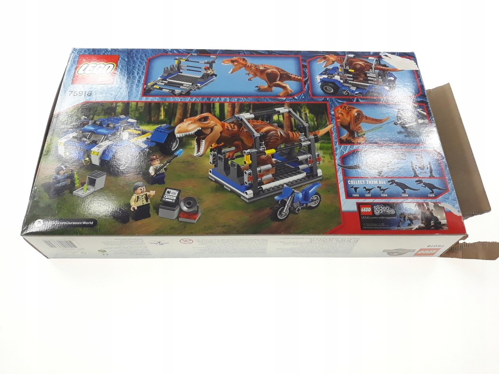 Lego Jurassic World 75918 T. rex Tracker - 8917656030 - oficjalne ...