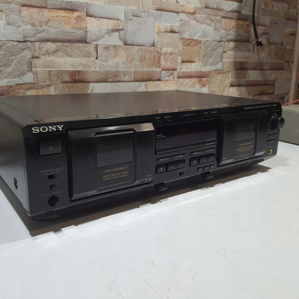 Magnetofon kasetowy Sony TC-WE435 czarny - 13815131457 - oficjalne ...