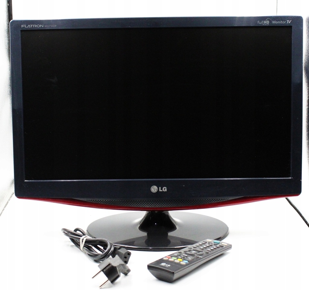MONITOR TV LG FLATRON M227WDP+PILOT - 12587131218 - oficjalne archiwum Allegro
