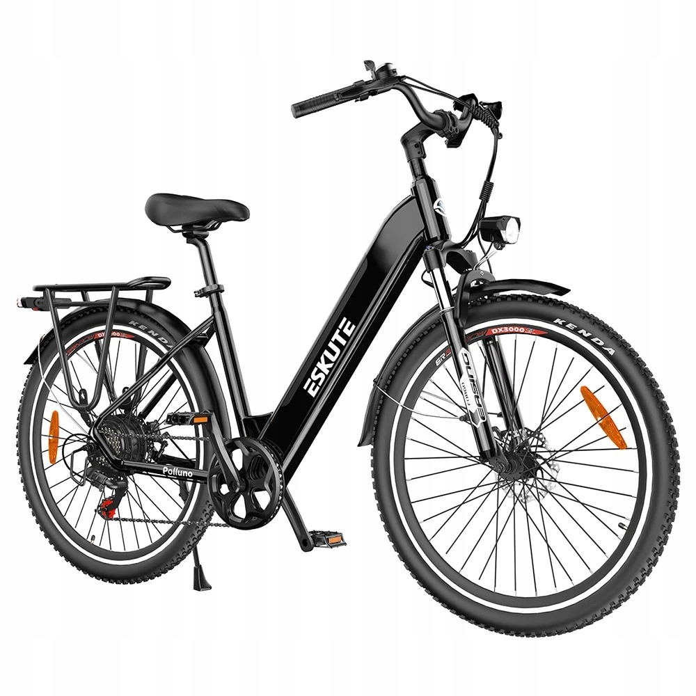 Rower elektryczny Damski/Męski ESKUTE 20Ah 120km 28" 250W BAFANG E-BIKE - 16738658849 ...