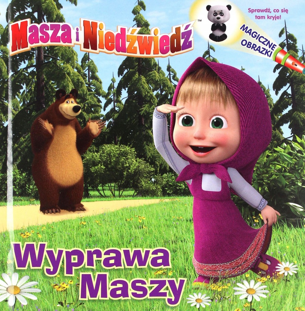 WYPRAWA MASZY. MAGICZNE OBRAZKI. MASZA I NIEDŹWIED - 11154985861 ...