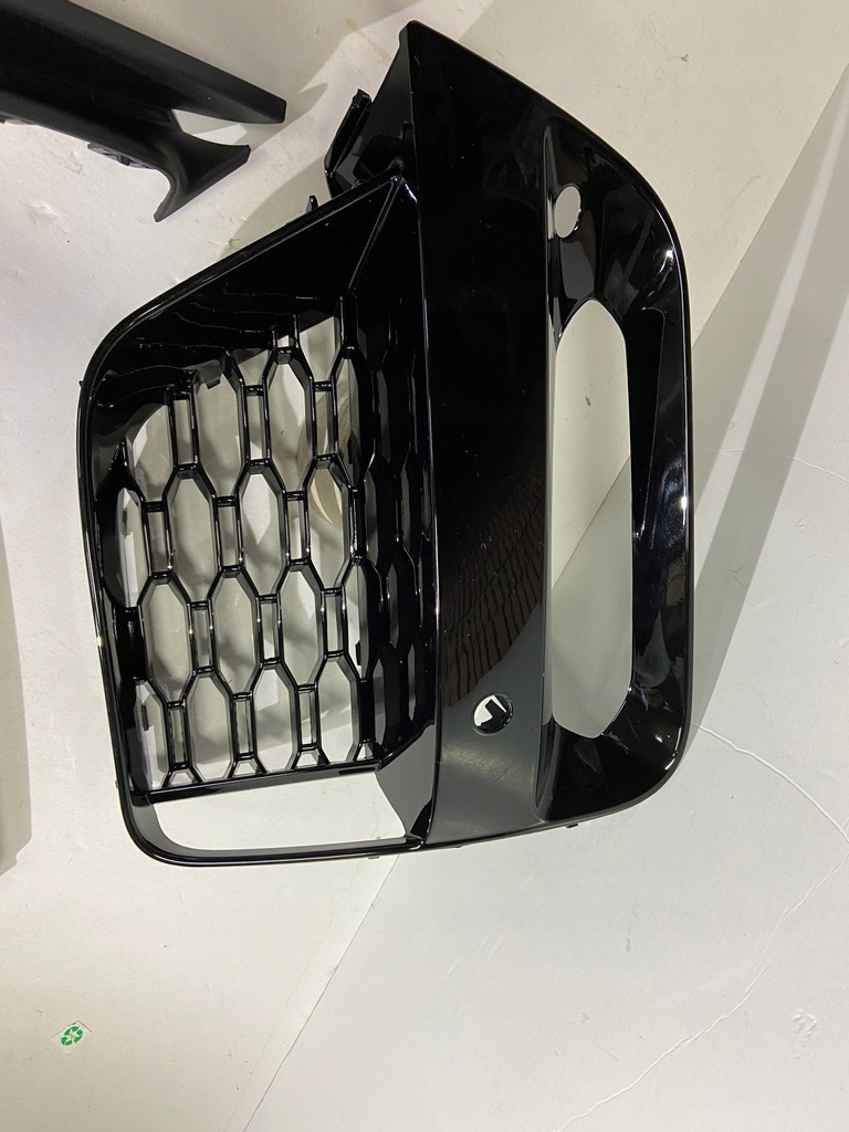 BMW X3 X4 G01 G02 kratka boczna zderzaka M PDC kpl - 12637256877 ...