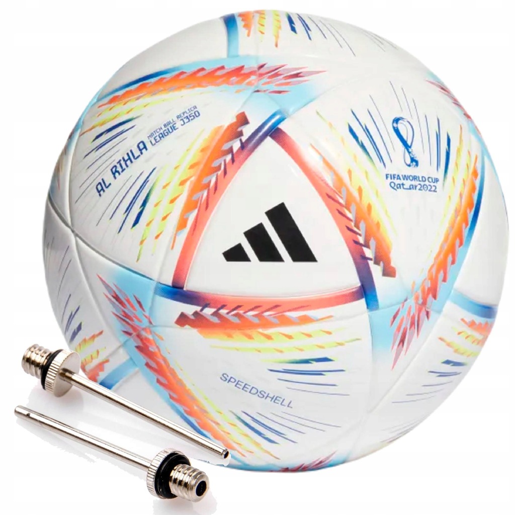 ADIDAS Piłka Nożna Al Rihla H57795 QATAR r.5 +IGŁY - 12672564776 ...
