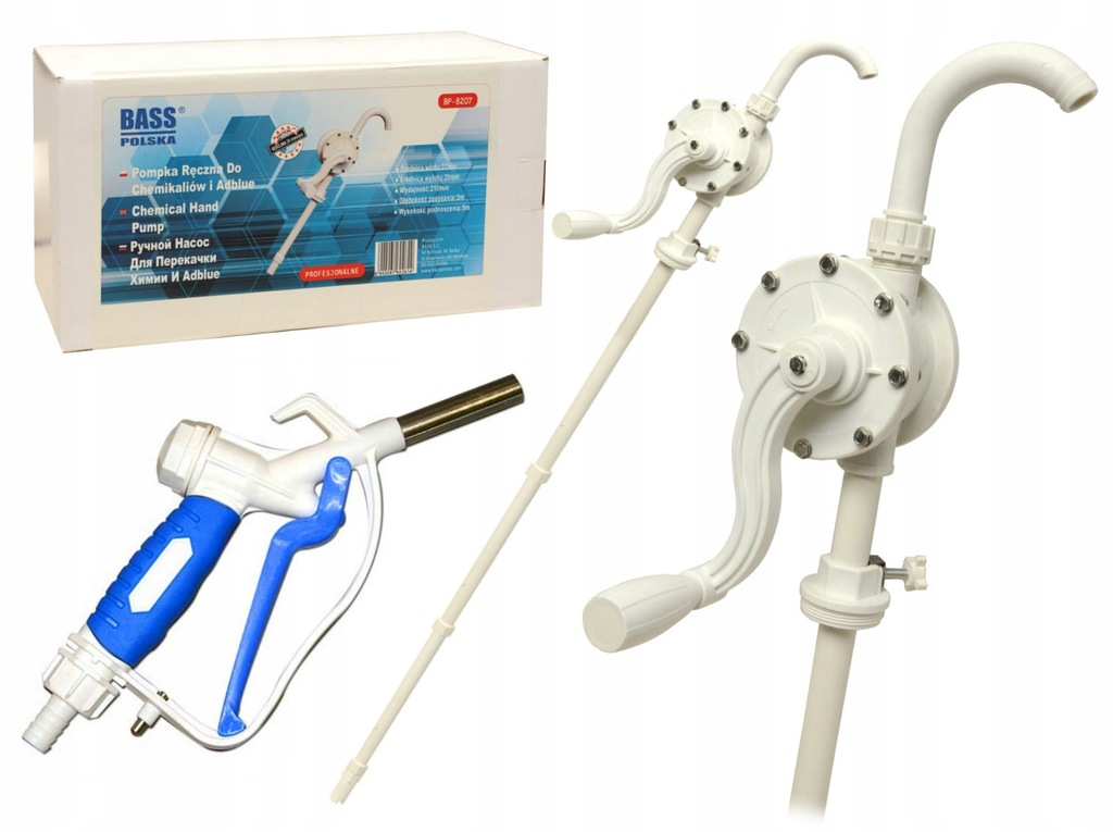 POMPA POMPKA DO AD BLUE ADBLUE CHEMII + PISTOLET - 8891525435 ...