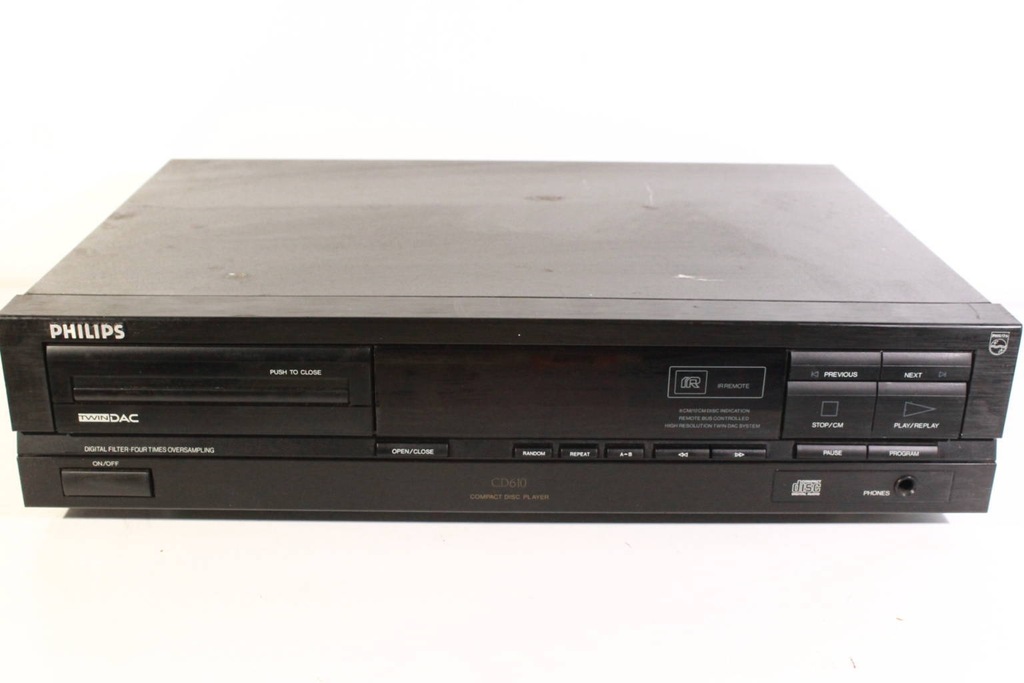 PHILIPS CD610 - CD PLAYER - GWARANCJA - 7558409420 - oficjalne archiwum ...