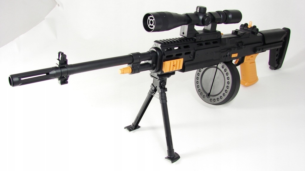 SNAJPER M249 Karabin Kulki Karabiny SNAJPERKA ASG - 11090497262 ...