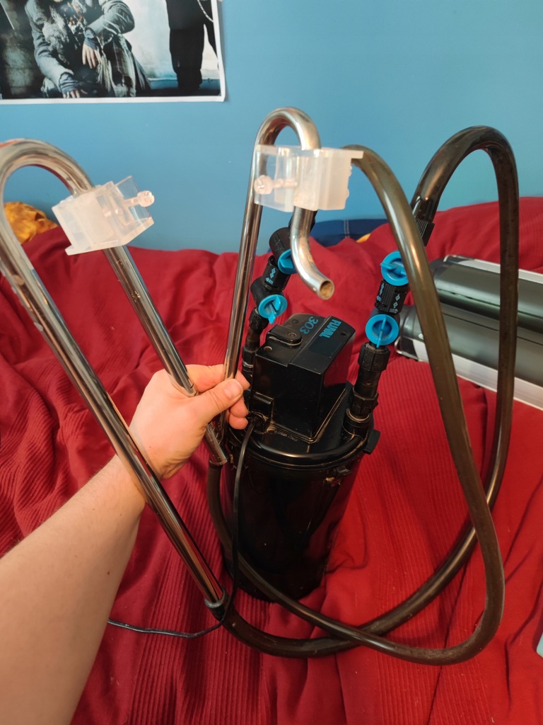 Filtr kubełkowy Fluval 303 + węże i końcówki - 12966085508 - oficjalne ...