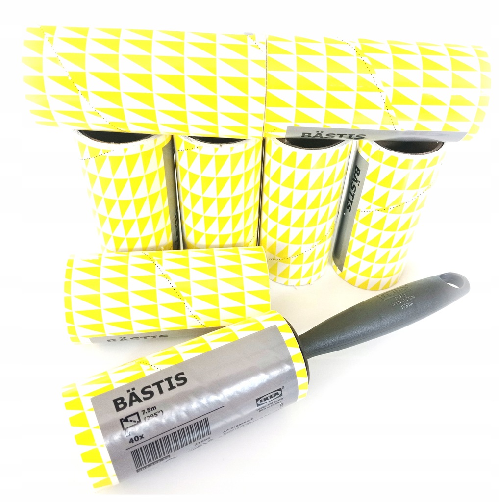 Ikea BASTIS ROLKI do czyszczenia ubrań MAX zestaw - 12950772039 ...
