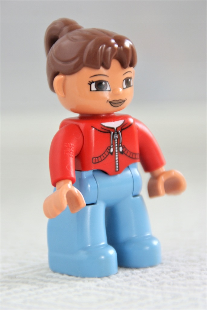 Figurka LEGO DUPLO ludzik MAMA pani w kitku BDB - 12488797336 ...