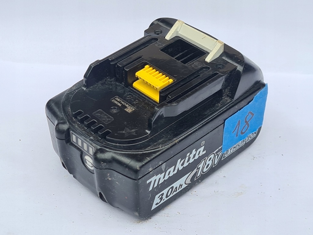 MAKITA AKUMULATOR LI-ION 18V 3AH USZKODZONY - 13994484556 - oficjalne archiwum Allegro