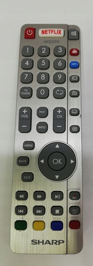 Pilot SHARP AQUOS radiowy NETFLIX SHW/RMC/0117N - 9166186849 ...