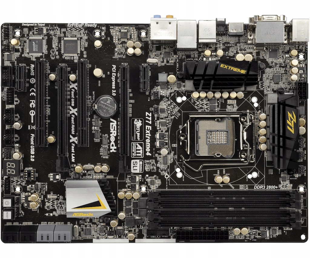 Купить МАТЕРИНСКАЯ ПЛАТА ASROCK Z77 EXTREME4 ATX SOCKET 1155: отзывы ...